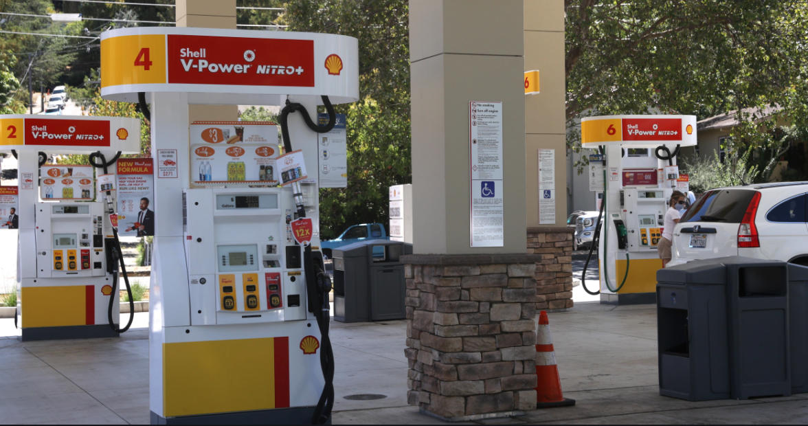 Gas prices fall again after six week surge at the pump