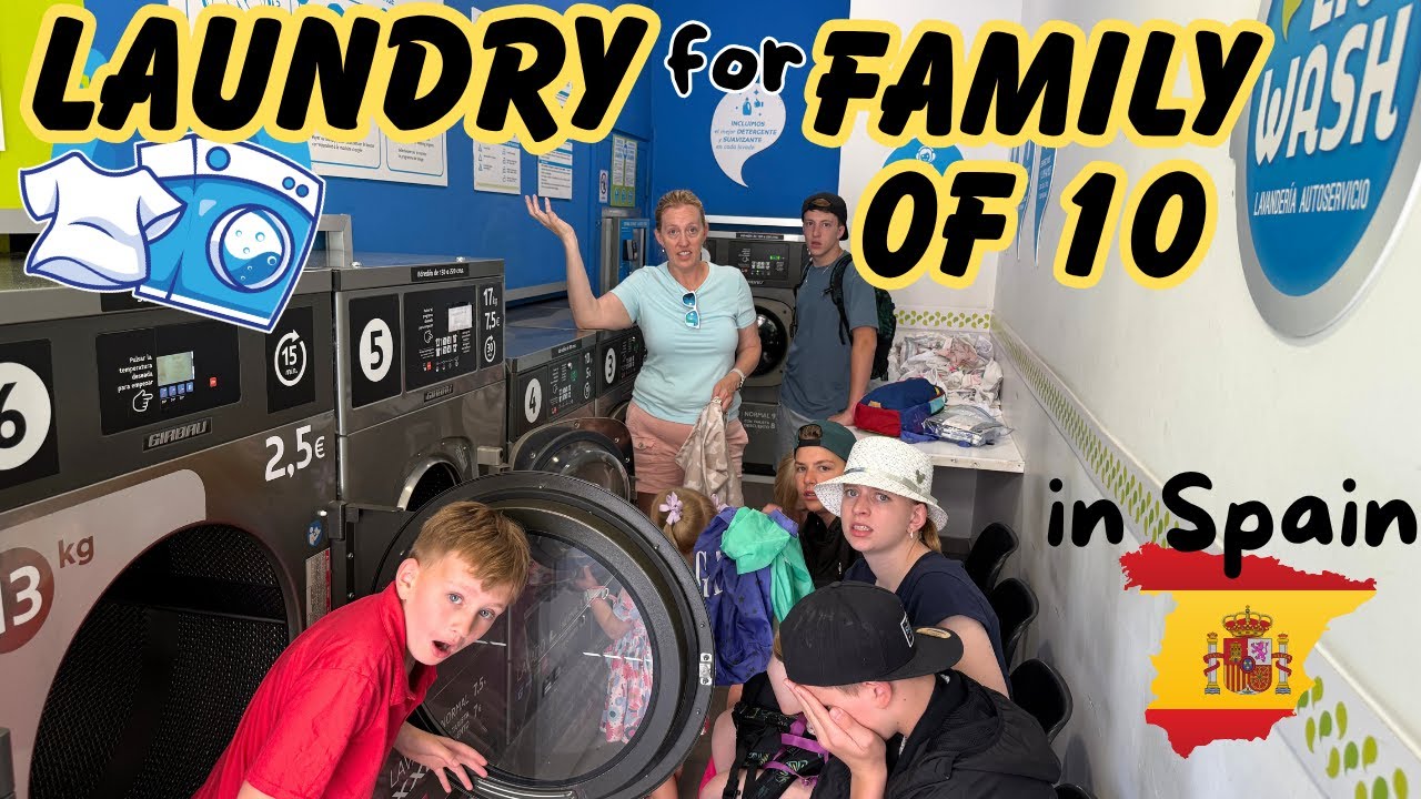 How Family Fun Pack handles laundry while traveling across Europe