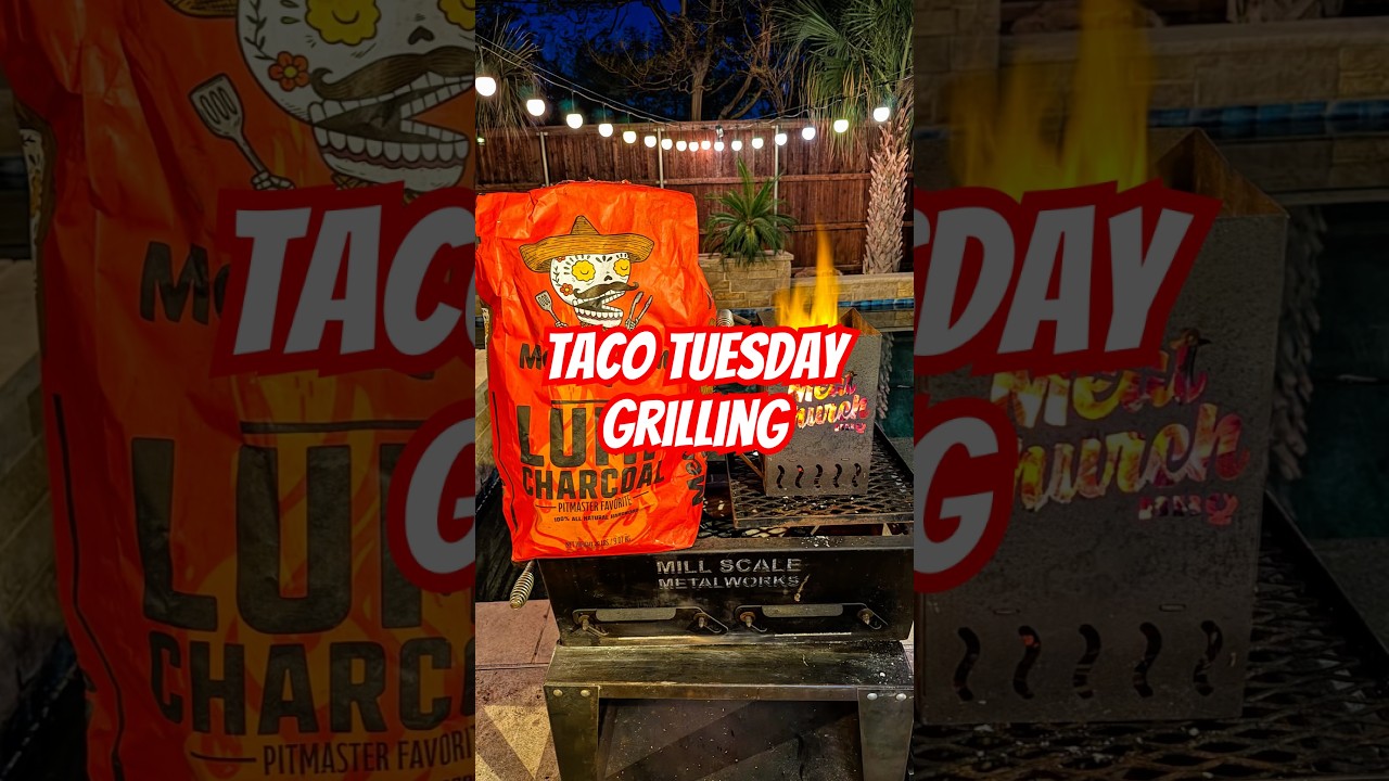 Grill Wagyu tacos over open flames for Taco Tuesday