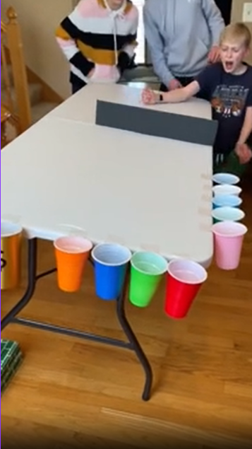 The Tilted Table Game