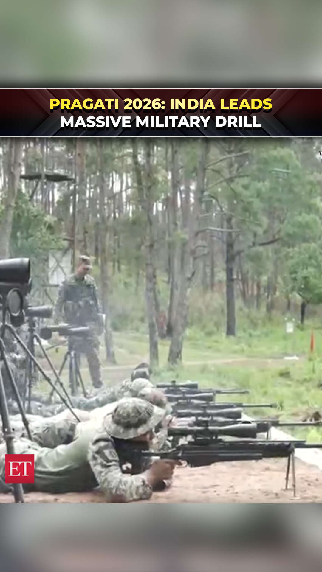 Watch: India showcases military strength at 'PRAGATI 2026 ...