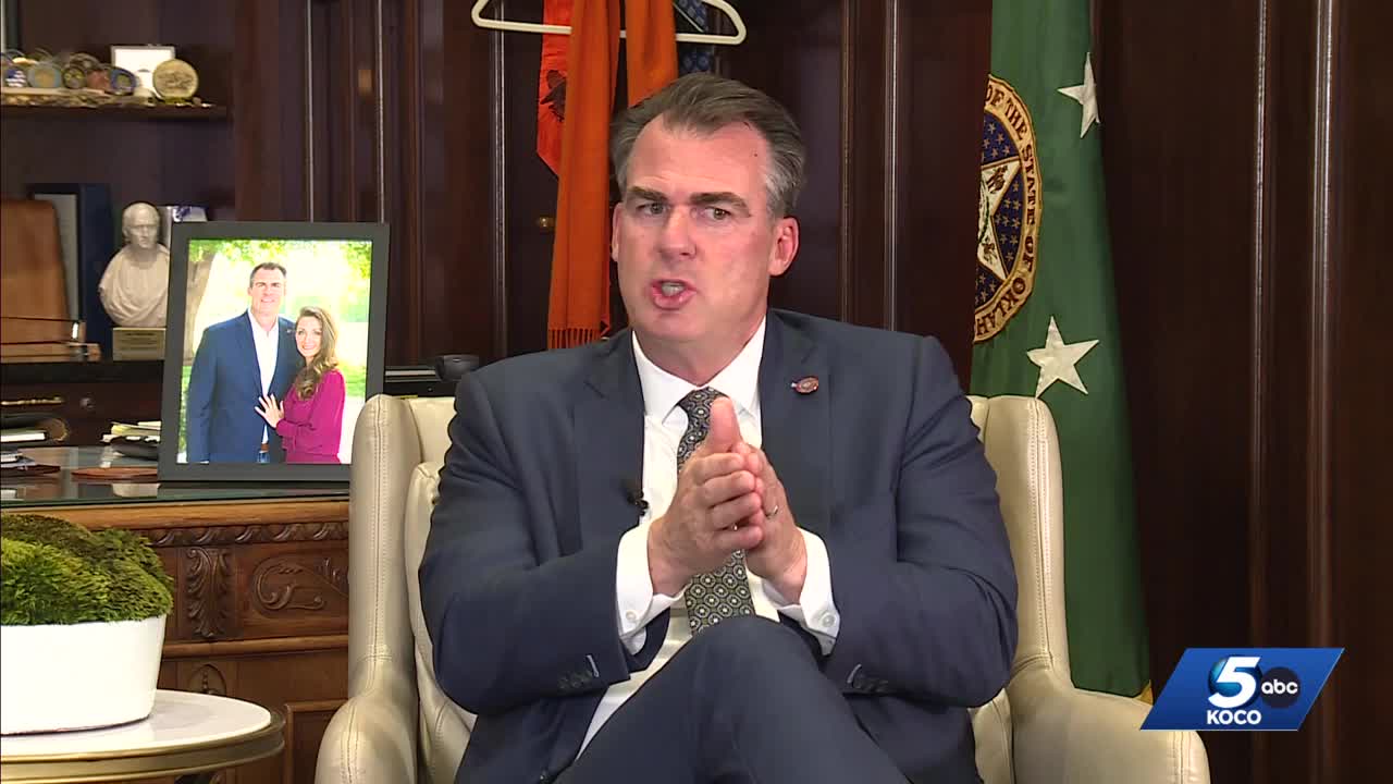 Oklahoma Gov. Kevin Stitt weighs in on gubernatorial candidates ...