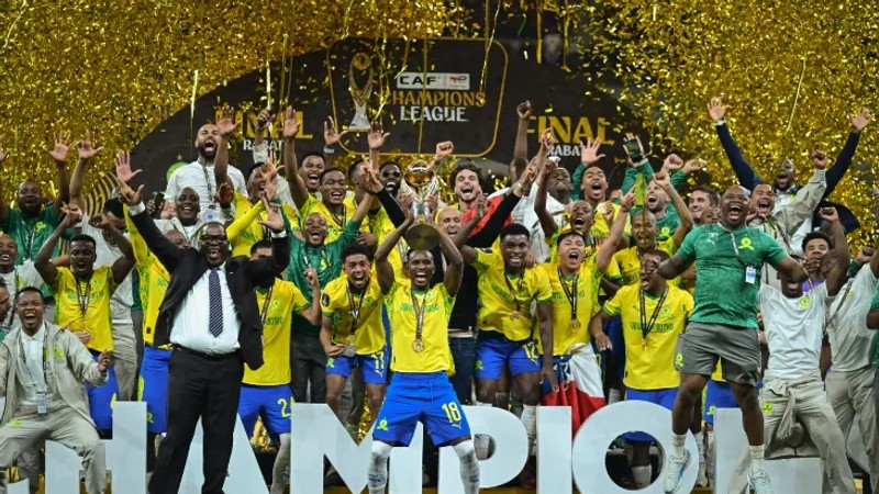 Teboho Mokoena’s thunderous strike silences Rabat to secure Mamelodi ...