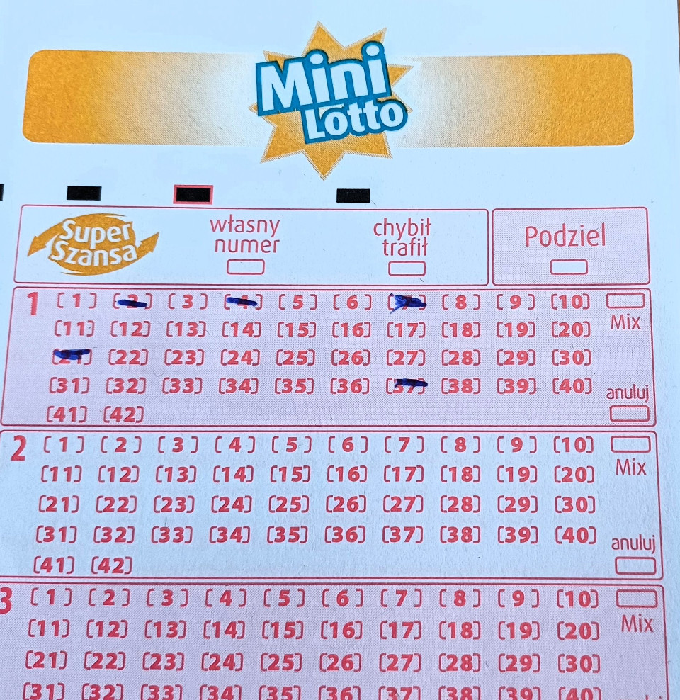 Wyniki Lotto 24.05.2026. Mini Lotto, Multi Multi, Kaskada. Losowania ...