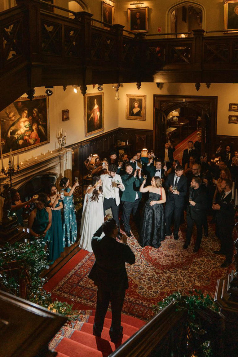 An enchanted forest wedding at Markree Castle: Pi & Ethan