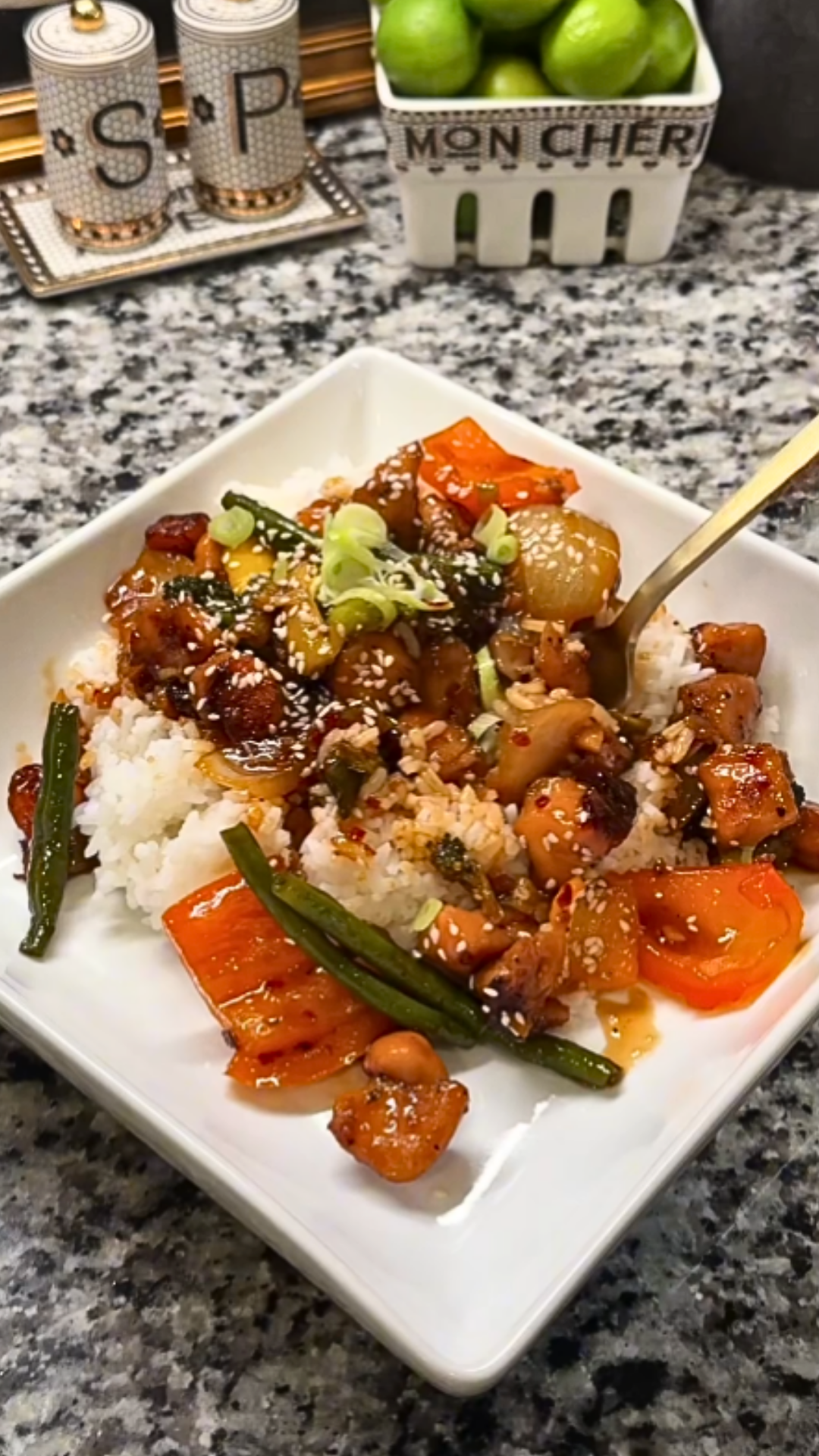 Chicken stir fry easy dinner recipe