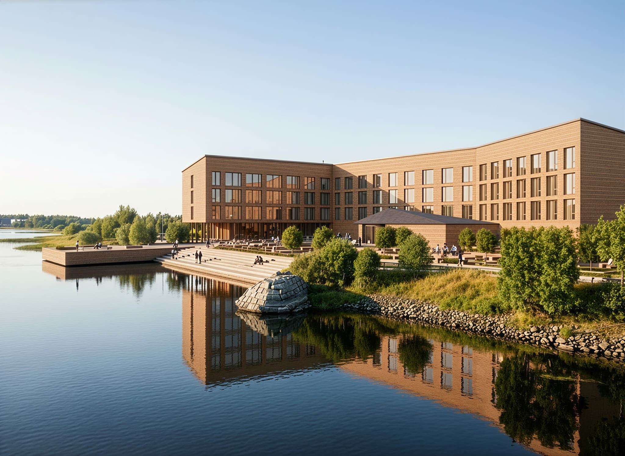 Diese Stadt plant eines der größten Blockhaushotels weltweit