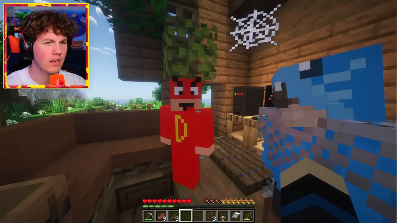 Tre skabere bliver smidt ud i Minecraft
