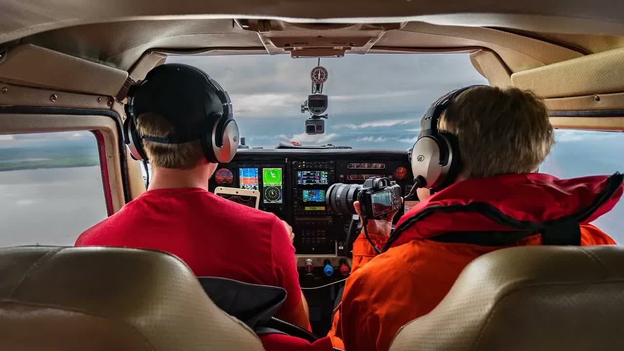 A small Cessna crossed dangerous waters toward Scotland - "One engine ...