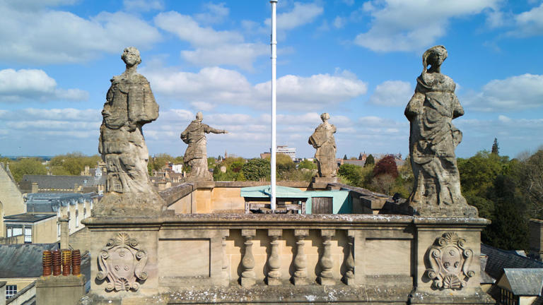 Mystery over college statues missing for 200 years