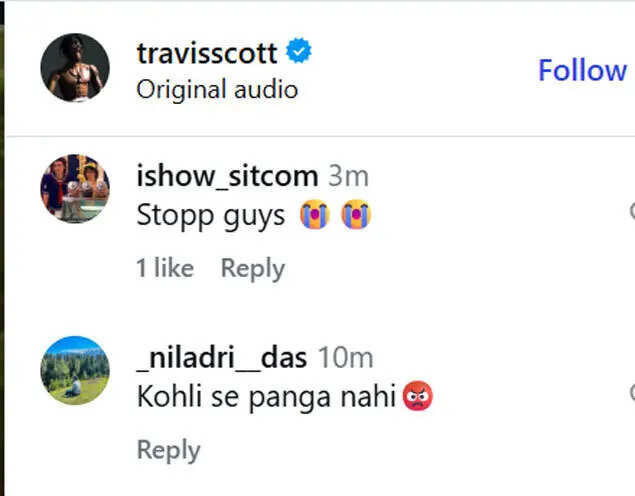 Bizarre! Rapper Travis Scott dragged into Virat Kohli-Travis Head IPL ...
