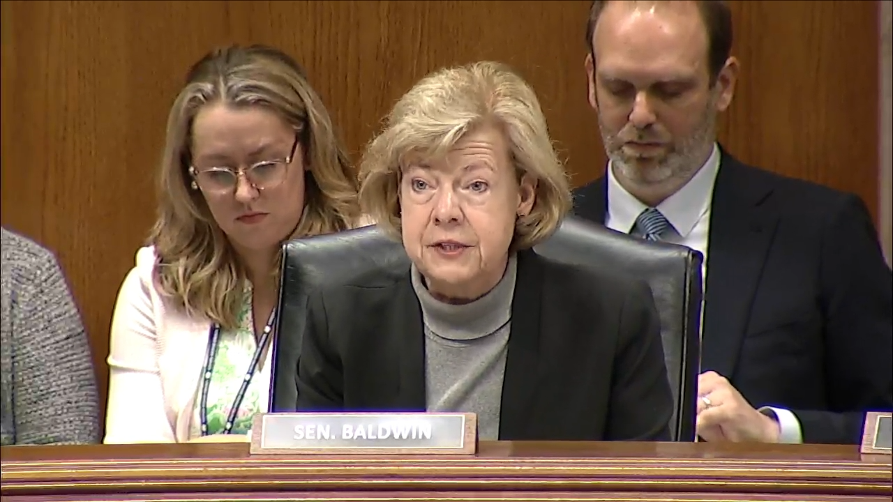 'Lack of competition, lack of peer review': Tammy Baldwin confronts NIH ...