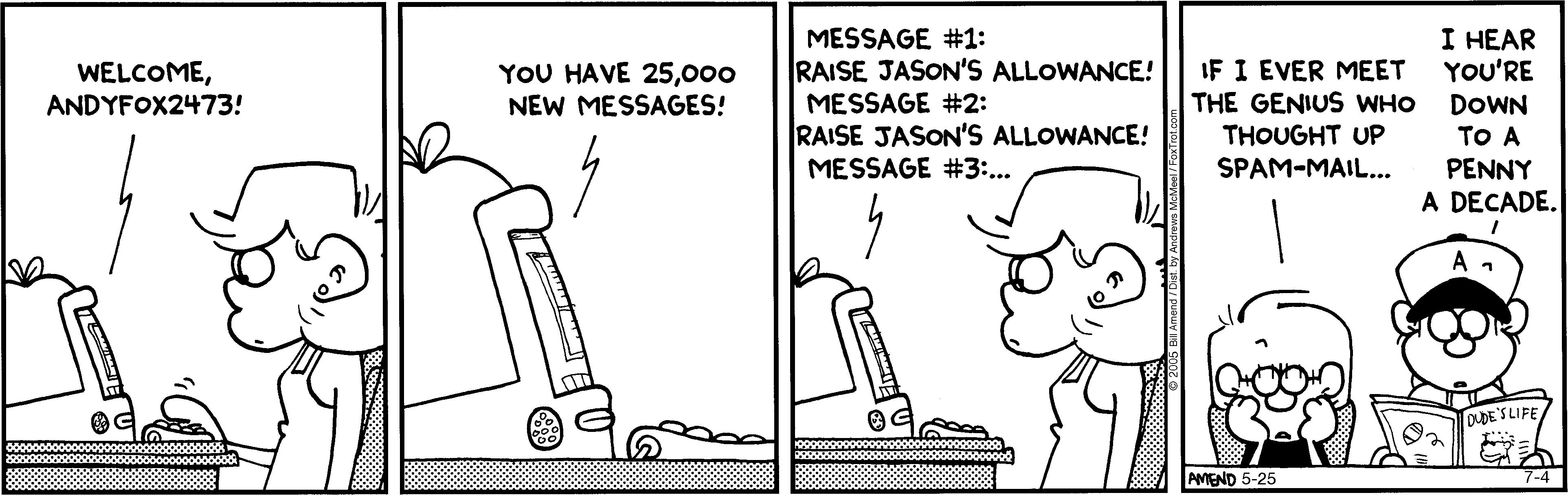 FoxTrot by Bill Amend
