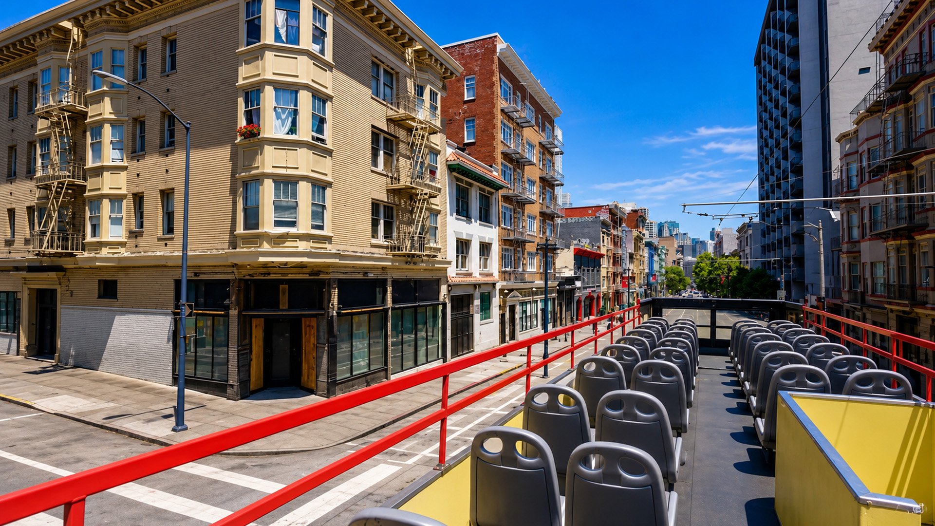 Ontdek de beroemde bezienswaardigheden van San Francisco met een open ...