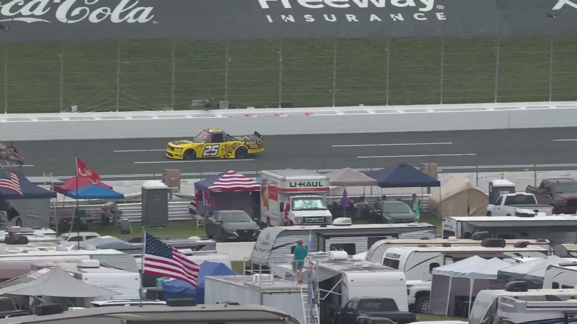 Travis Pastrana reacts to SVG spinning out