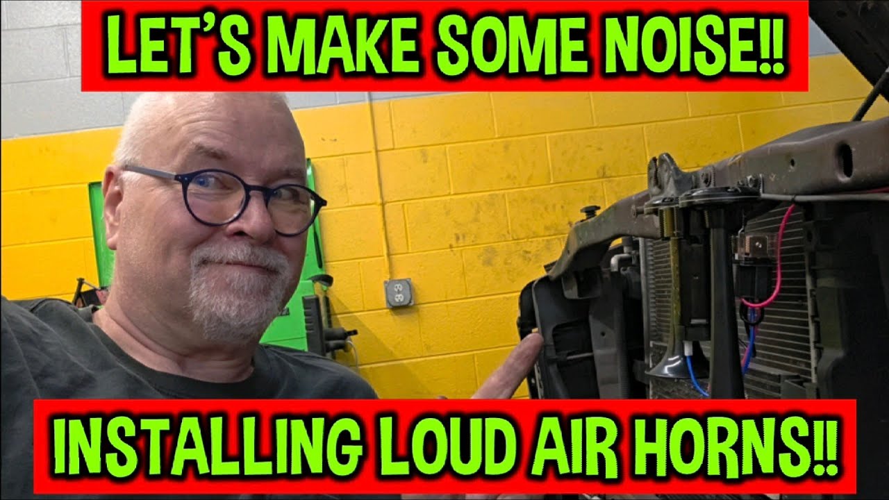 This wimpy horn got replaced by budget air horns