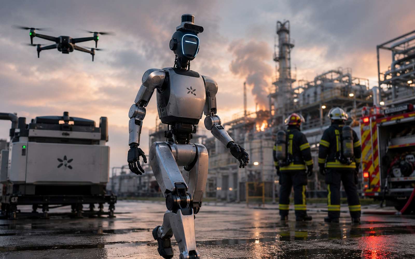 À Béziers, un robot humanoïde chinois prépare déjà ses futures missions ...