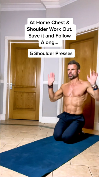 Bodyweight chest and shoulder routine to build real power