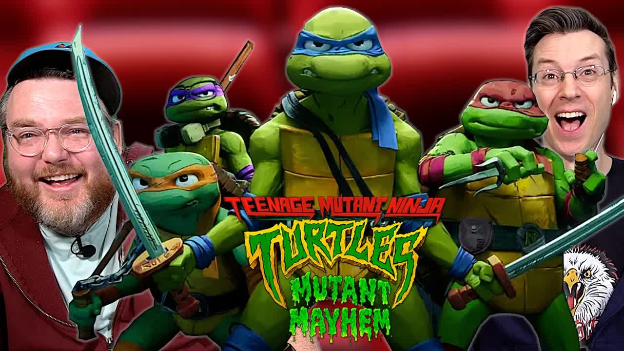 Cowabunga! - TMNT Mutant Mayhem first time watching reaction