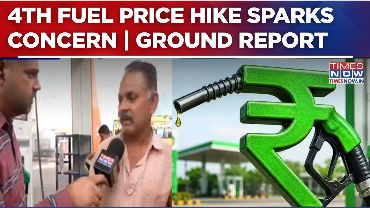 4th fuel price hike in 12 days leaves commuters worried | Watch ground ...