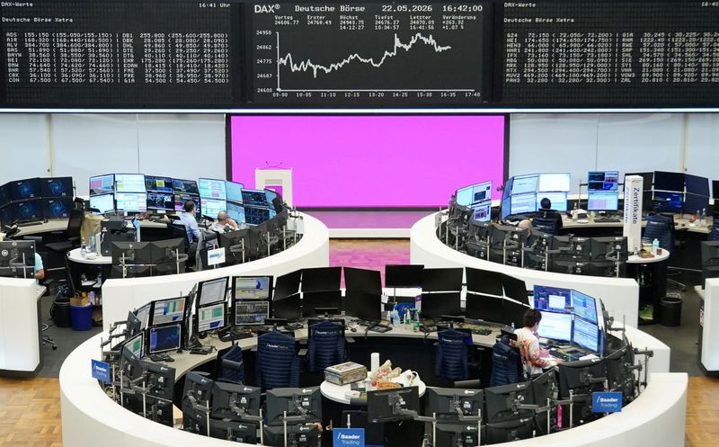 European shares climb to over two-month highs on Iran-US peace optimism