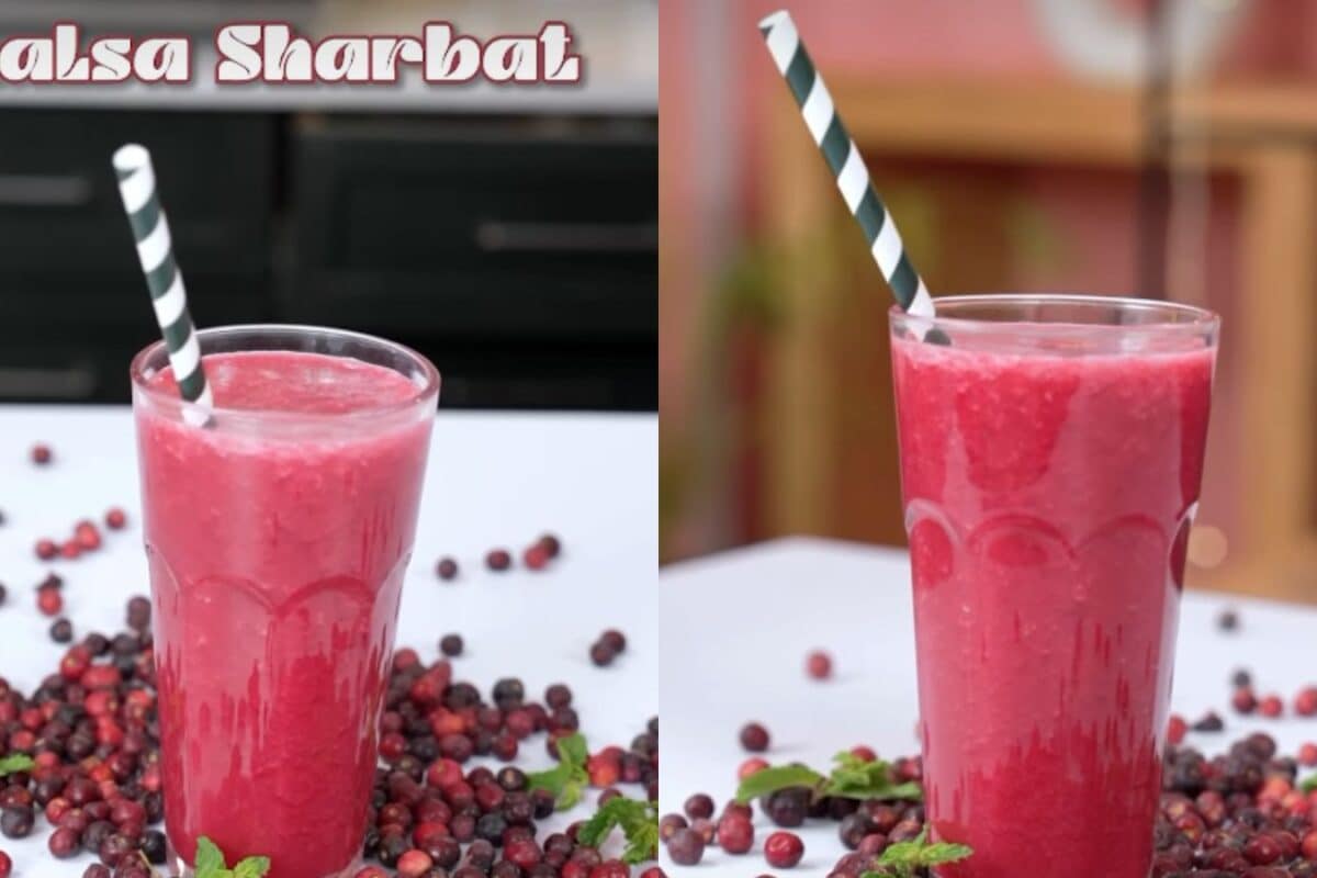 Beat the heatwave with this tangy phalsa sharbat by chef Kunal Kapur