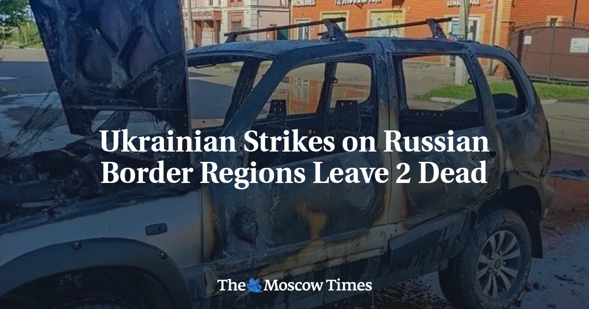 Ukrainian strikes on Russian border regions leave 2 dead