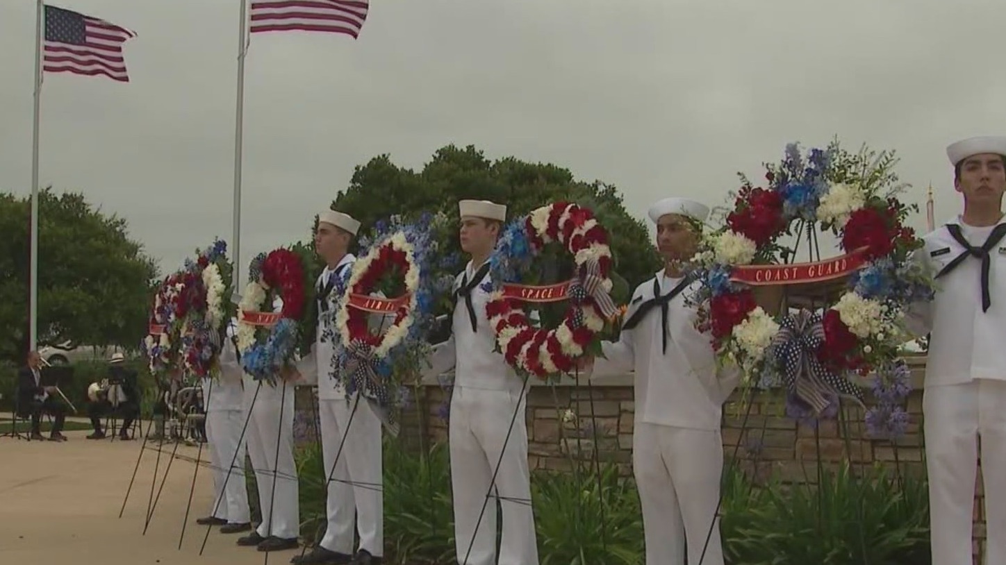 Memorial Day ceremony at Miramar National Cemetery