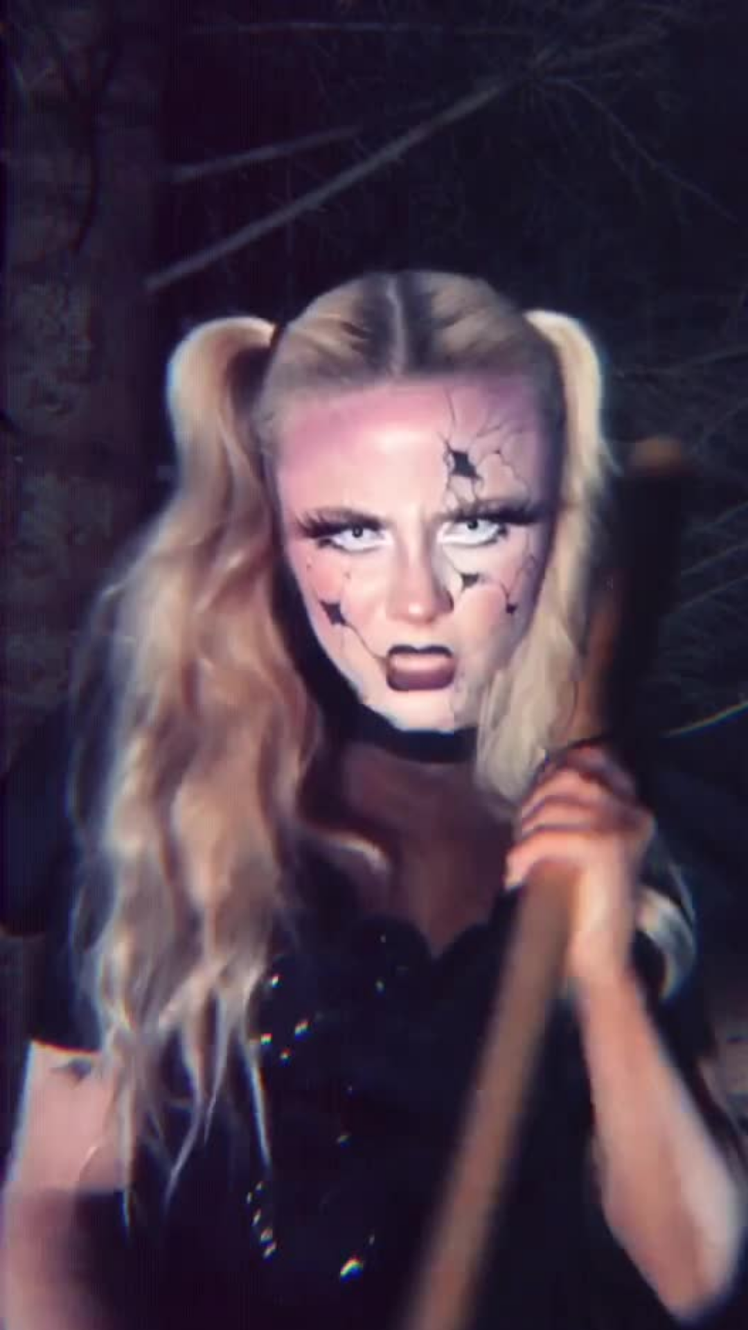Why this creepy makeup transformation feels straight out of a horror film