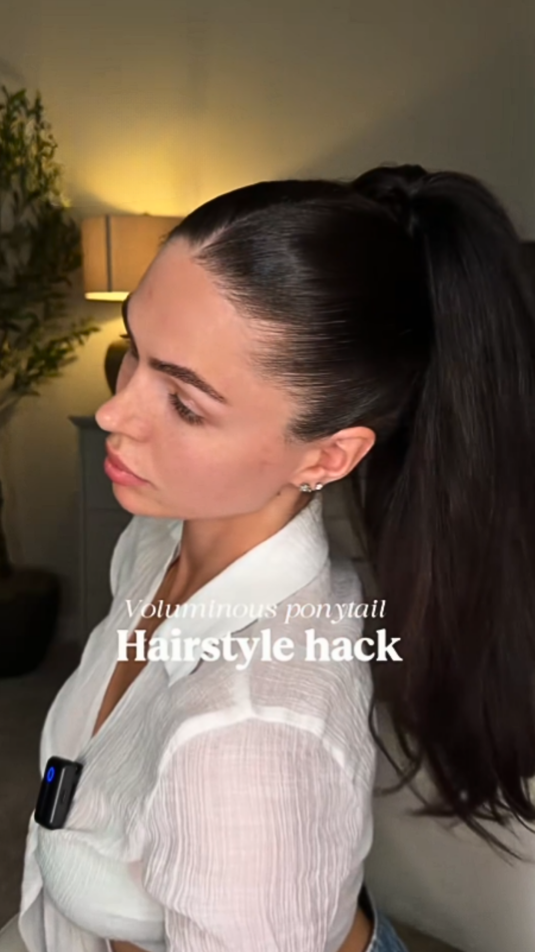 Three ponytails into one hair hack tutorial