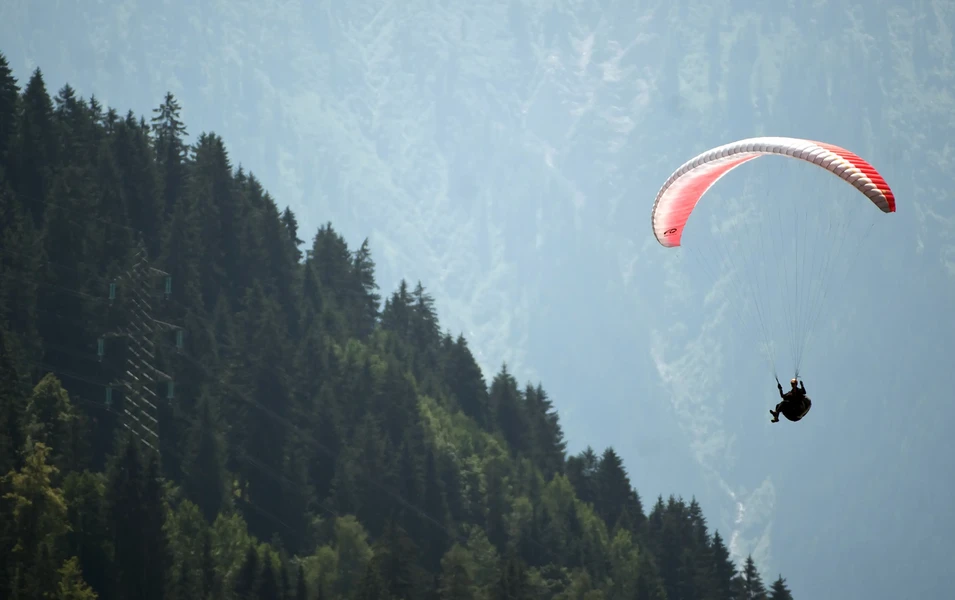 Paraglider survives mid-air collision with small plane in Austria