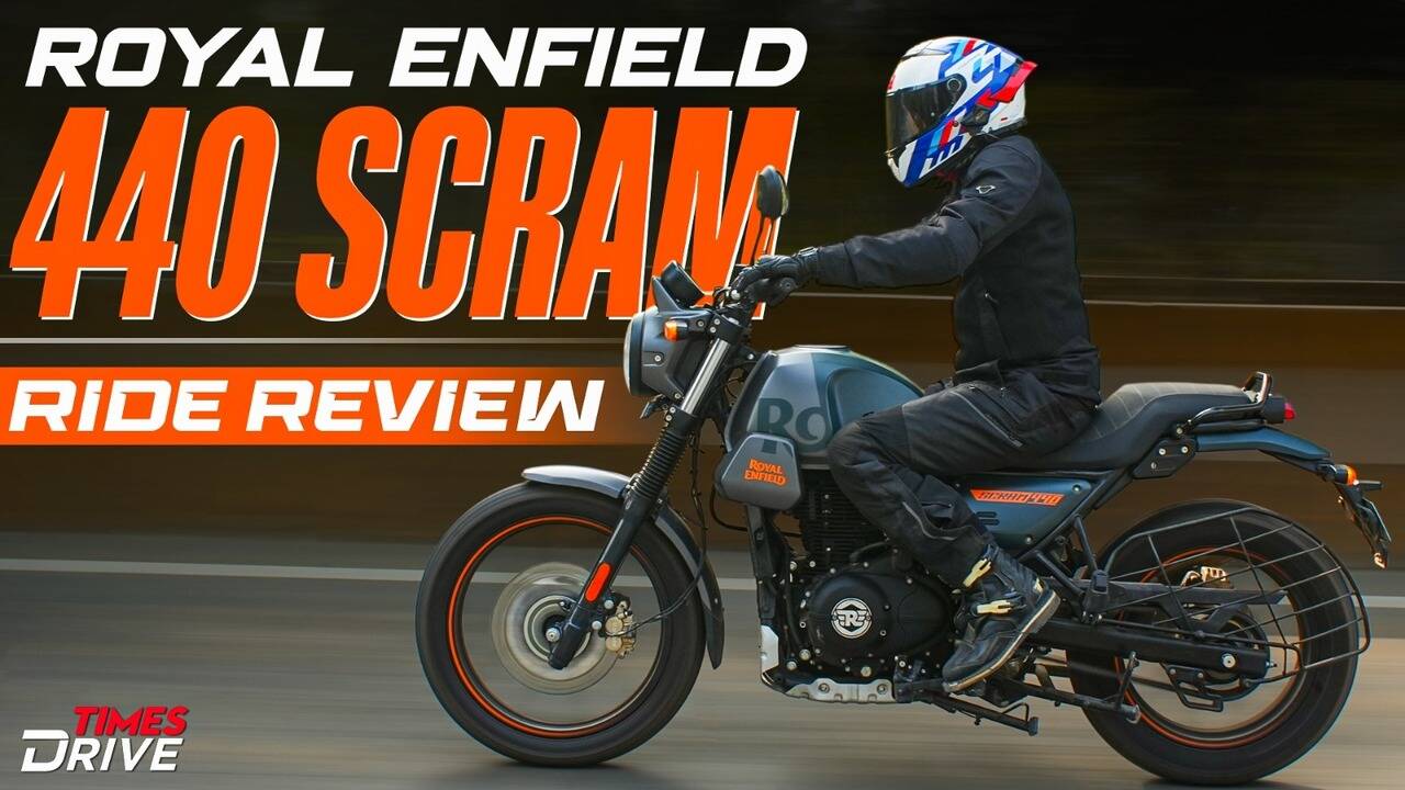Royal Enfield Scram 440 ride review | Price, features, ride experience ...