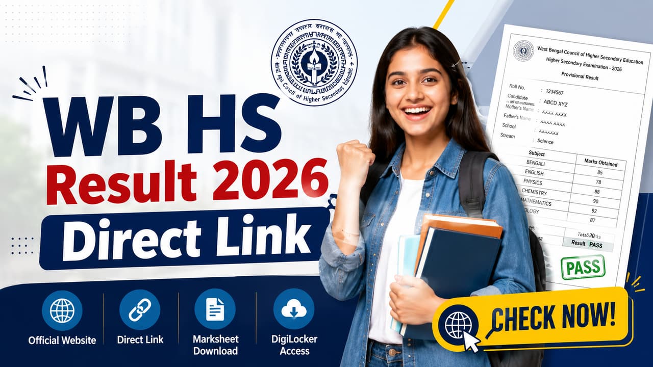 West Bengal HS class 12th result 2026: 86.83% students pass; check ...