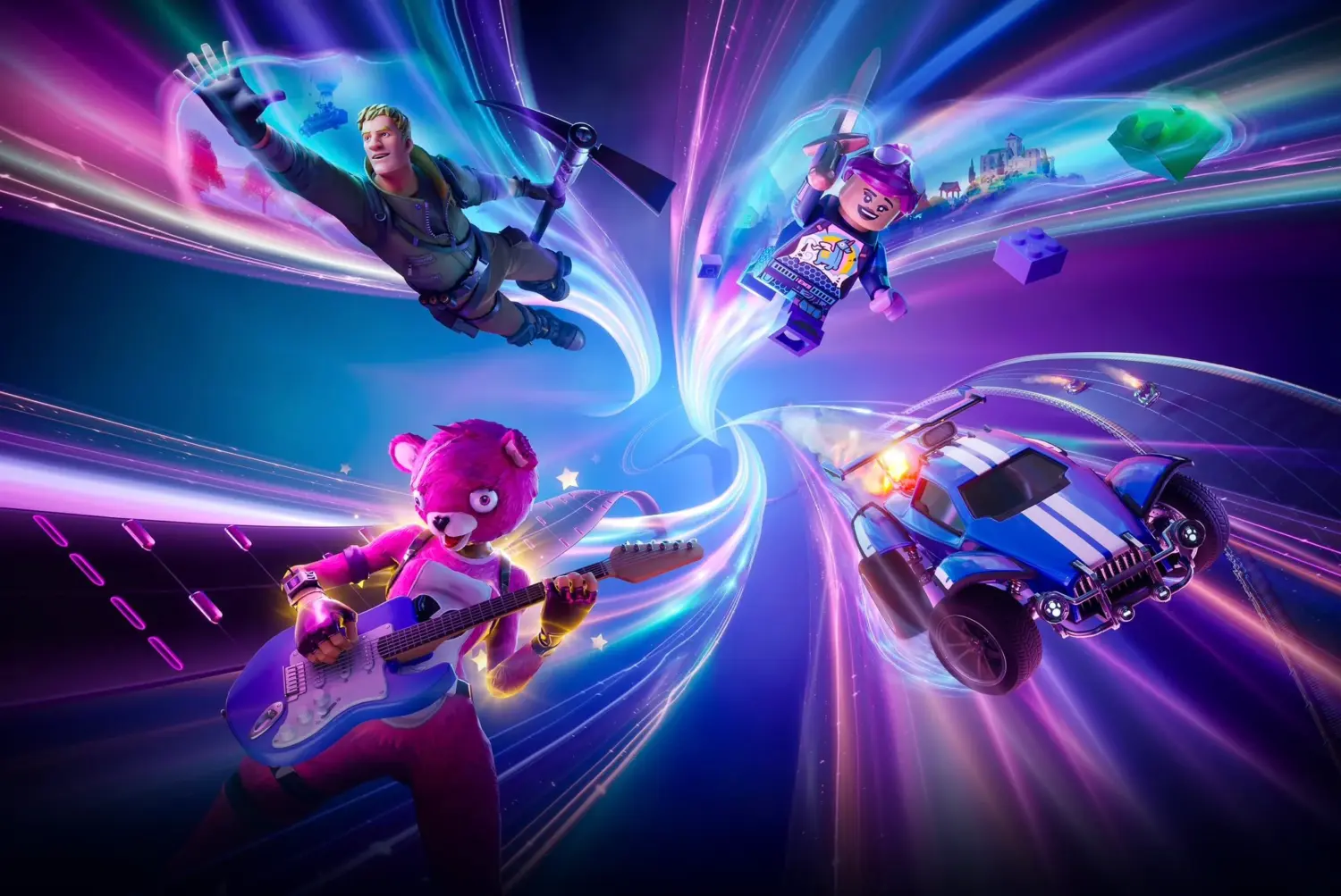 Colaboración de Fortnite y Overwatch: DVa, Genji, Tracer y Mercy llegan hoy