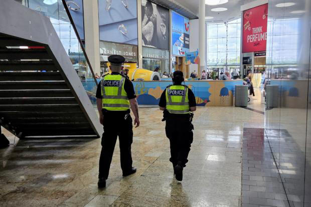 Four arrested in crackdown on shoplifting at major Glasgow shopping centre