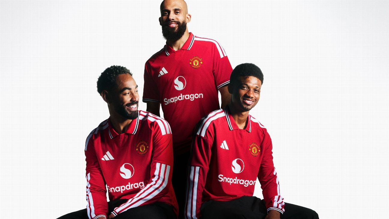 Man United unveil new 2026-27 home kit ahead of Champions League return