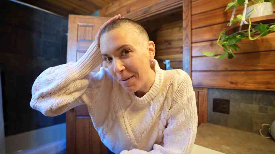 Cancer took my hair - but not my fight