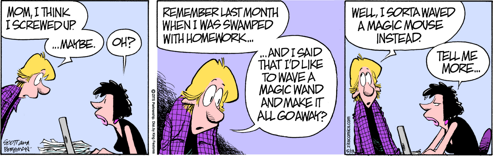 Zits by Jerry Scott and Jim Borgman