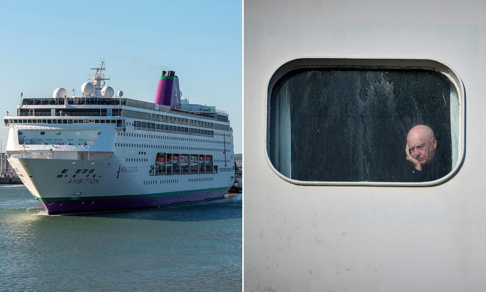 'Someone was sick on deck': Brits describe scenes on norovirus-hit ...