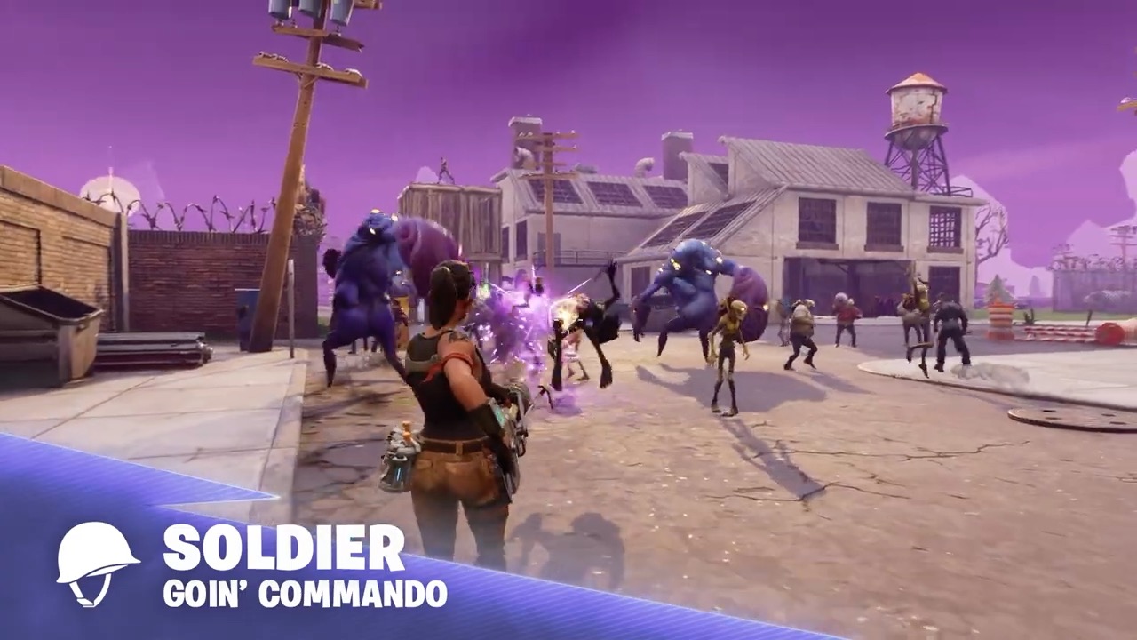 Fortnite official Save the World hero classes trailer