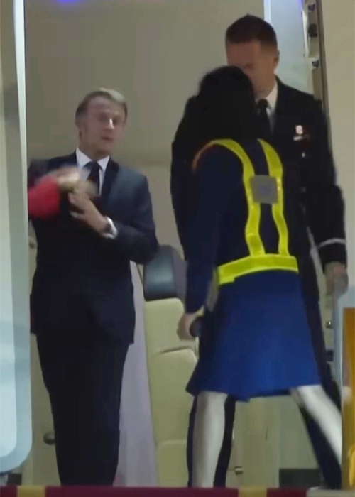 Brigitte's slap to Emmanuel Macron was sparked over texts with movie star