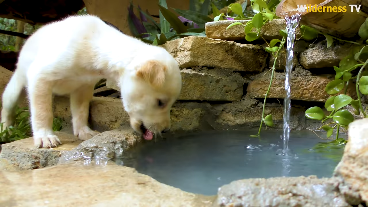 Watch cold lonely dogs finally rest in a safe home built just for them