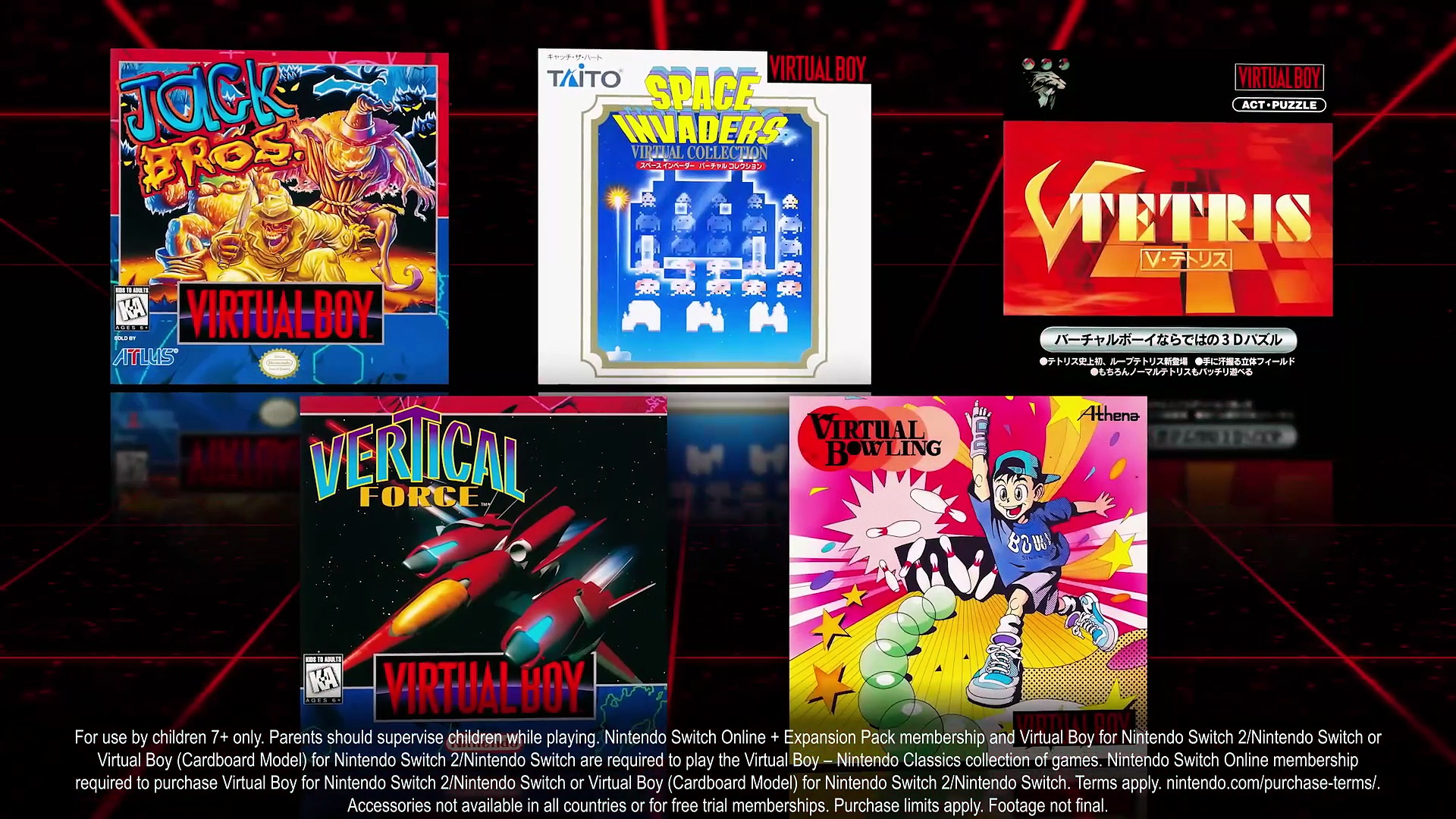 Virtual Boy Nintendo classics - mayo 2026