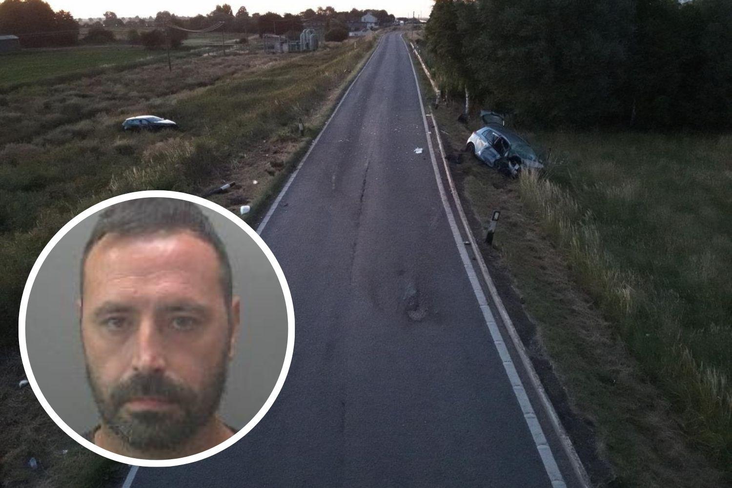 Cowardly driver fled the scene of high-speed crash that seriously ...