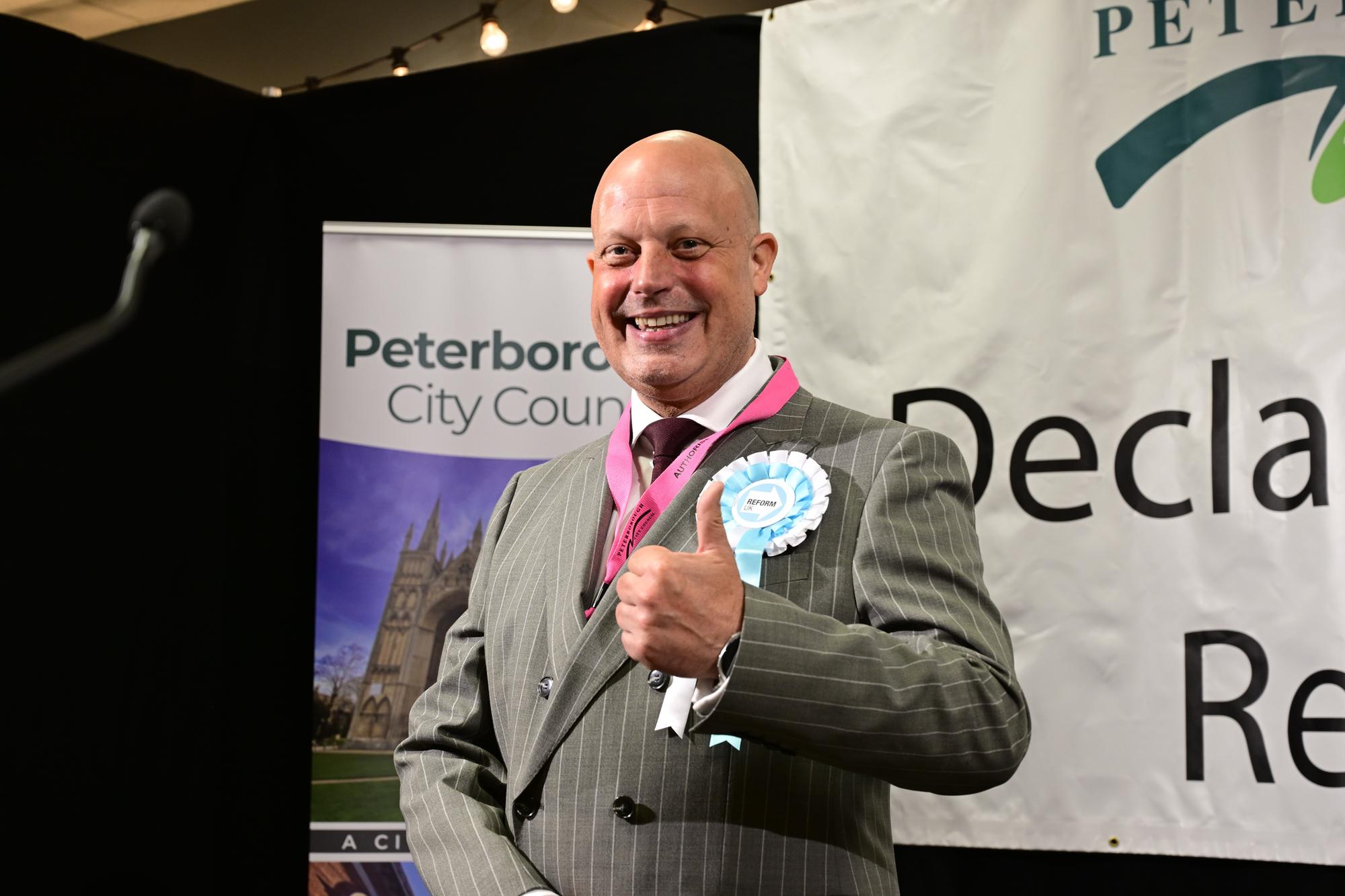 Meet Peterborough’s new city councillors: Reform UK’s Peter Reeve