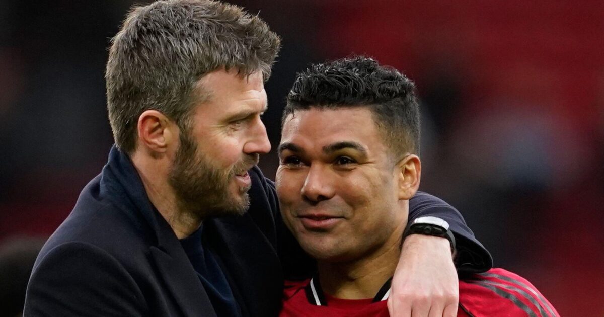 Casemiro reveals when Carrick 'killed' Man Utd stars 'with class' and ...