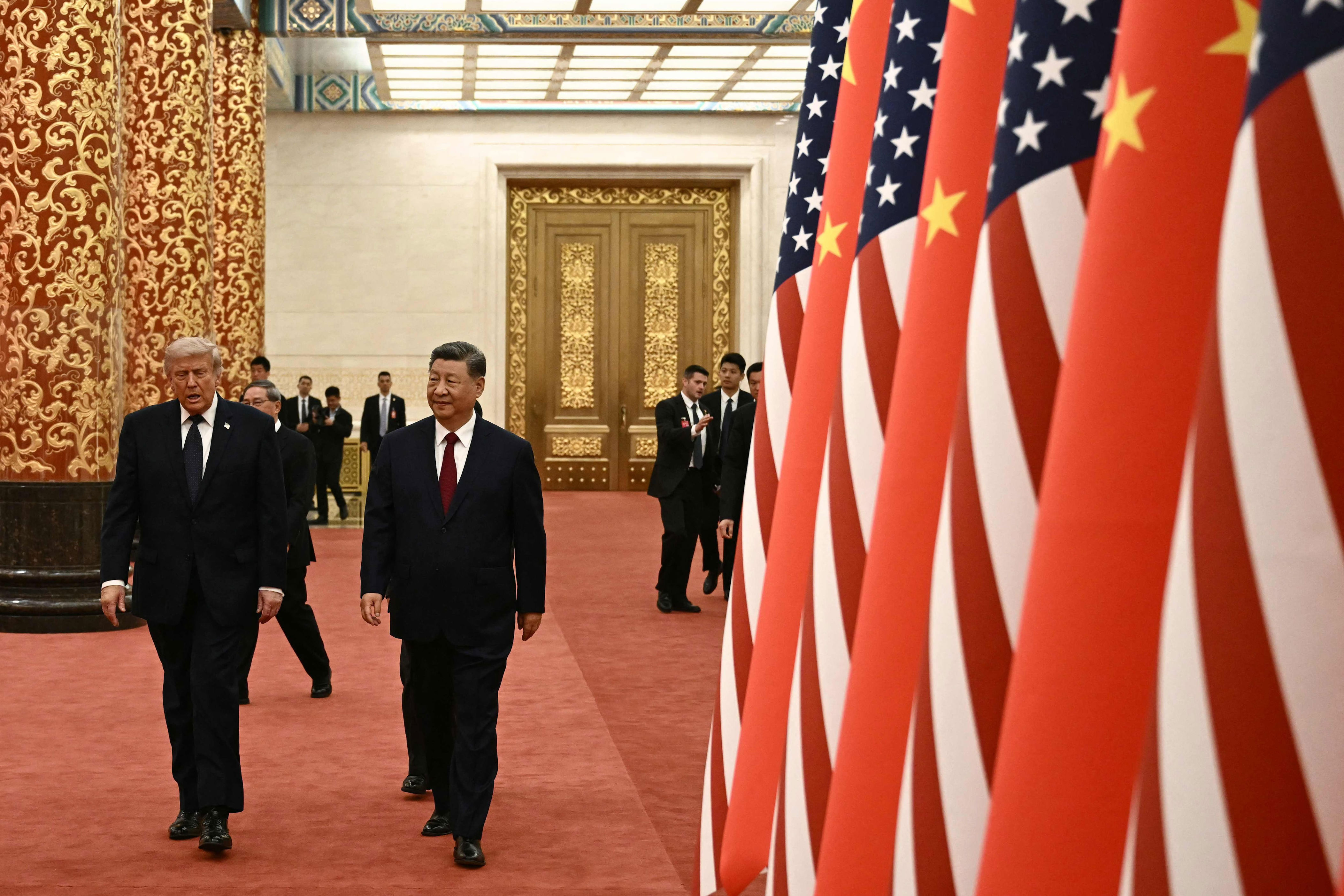 Trump and Xi stress importance of good relations after Beijing talks