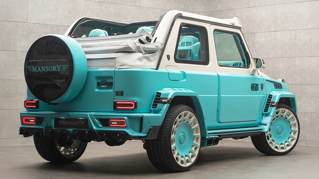 820 HP, suicide doors, and no fixed roof: Mansory’s G-Class build is ...