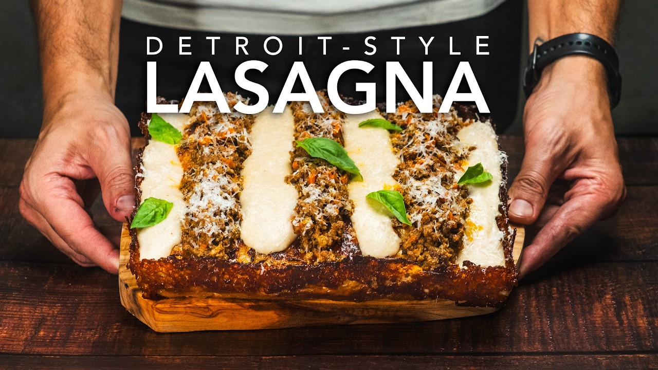 Detroit-style pizza inspired by Nonna’s lasagna: Creative comfort food ...
