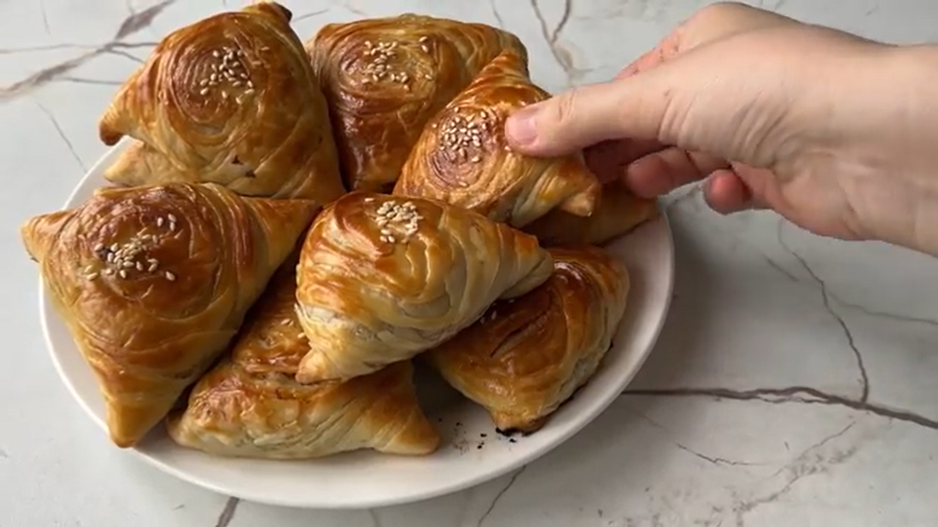 I've never seen such an easy fast and delicious pastry method